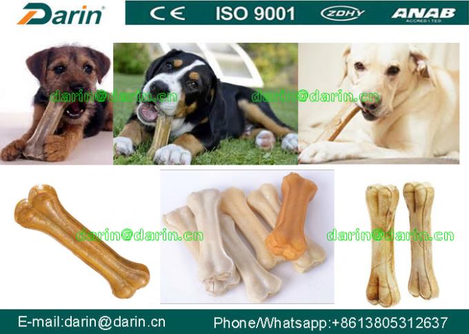 Stainless Steel Pressed Rawhide Bones Machinery , Dog bone maker Machine