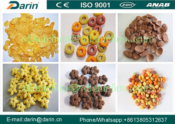 Continuous and Automatic Corn Flakes Processing Machine / Machinery