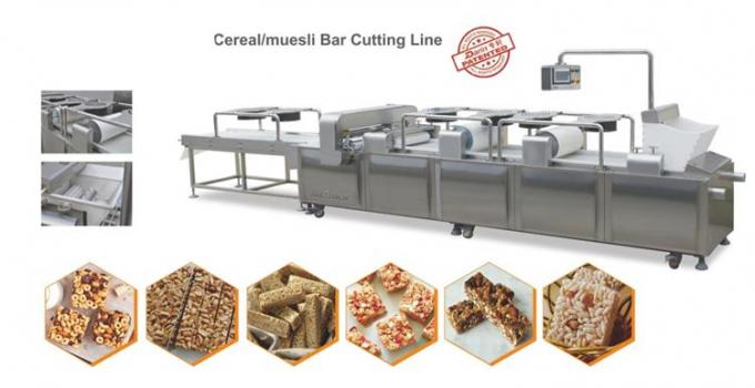 Stainless Steel Leisure Snacks Granola Nuts Bar Making Machine