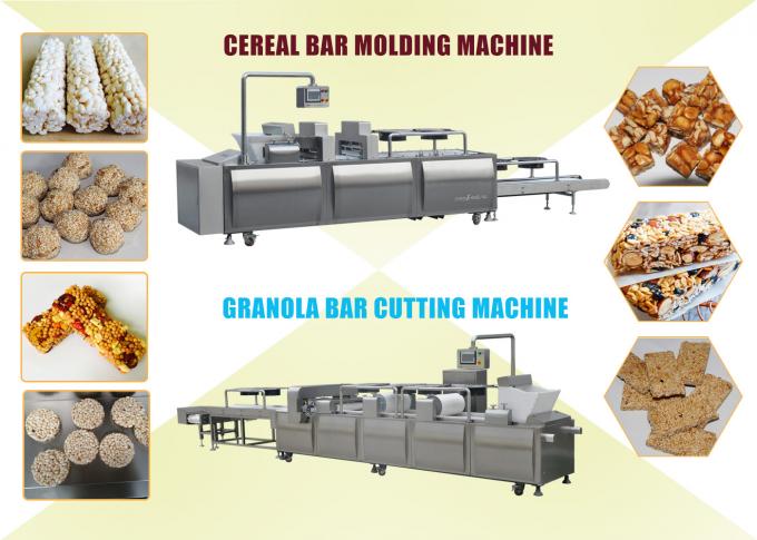 Stainless Steel Cereal Bar Granola Bar Making Machine Rolling Forming ...