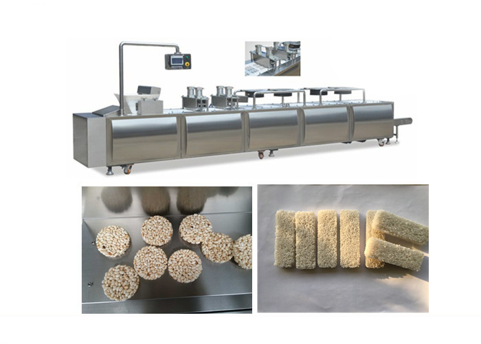 Cereal / Snacks Bar Forming Machiney ISO9001 2008 Certification