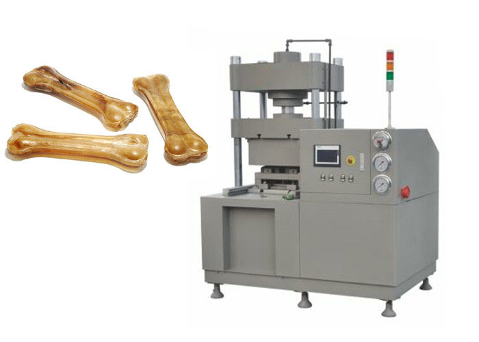 English Version 60T Cowhide Dog Food Maker Machine / Dog Bone Press Machine